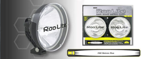 PHARE LONGUE PORTEE ROO-LITE Ø140MM LIVRE AVEC AMPOULE 12V / XENOPHOT ...